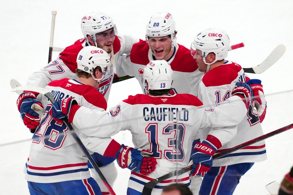 Canadiens come back to snap Golden Knights' six-game win streak ...