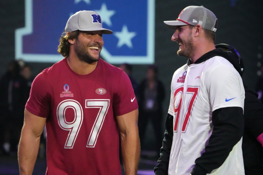 Joey Bosa Could Join Brother Nick as 49ers Consider Free Agency Move ...