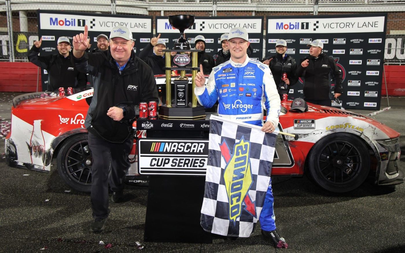 Ryan Preece Triumphs in Rain-Soaked Bowman Gray Clash Overcoming Chaos ...