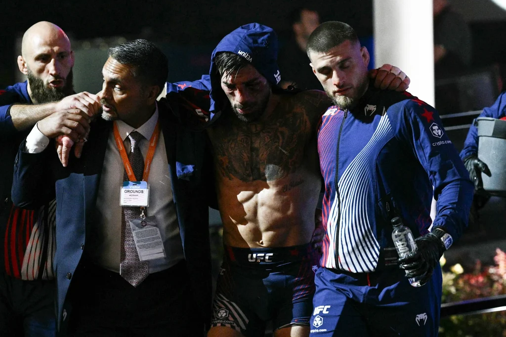 Ilia Topuria Hospitalized After Brutal Justin Gaethje Loss at UFC White ...